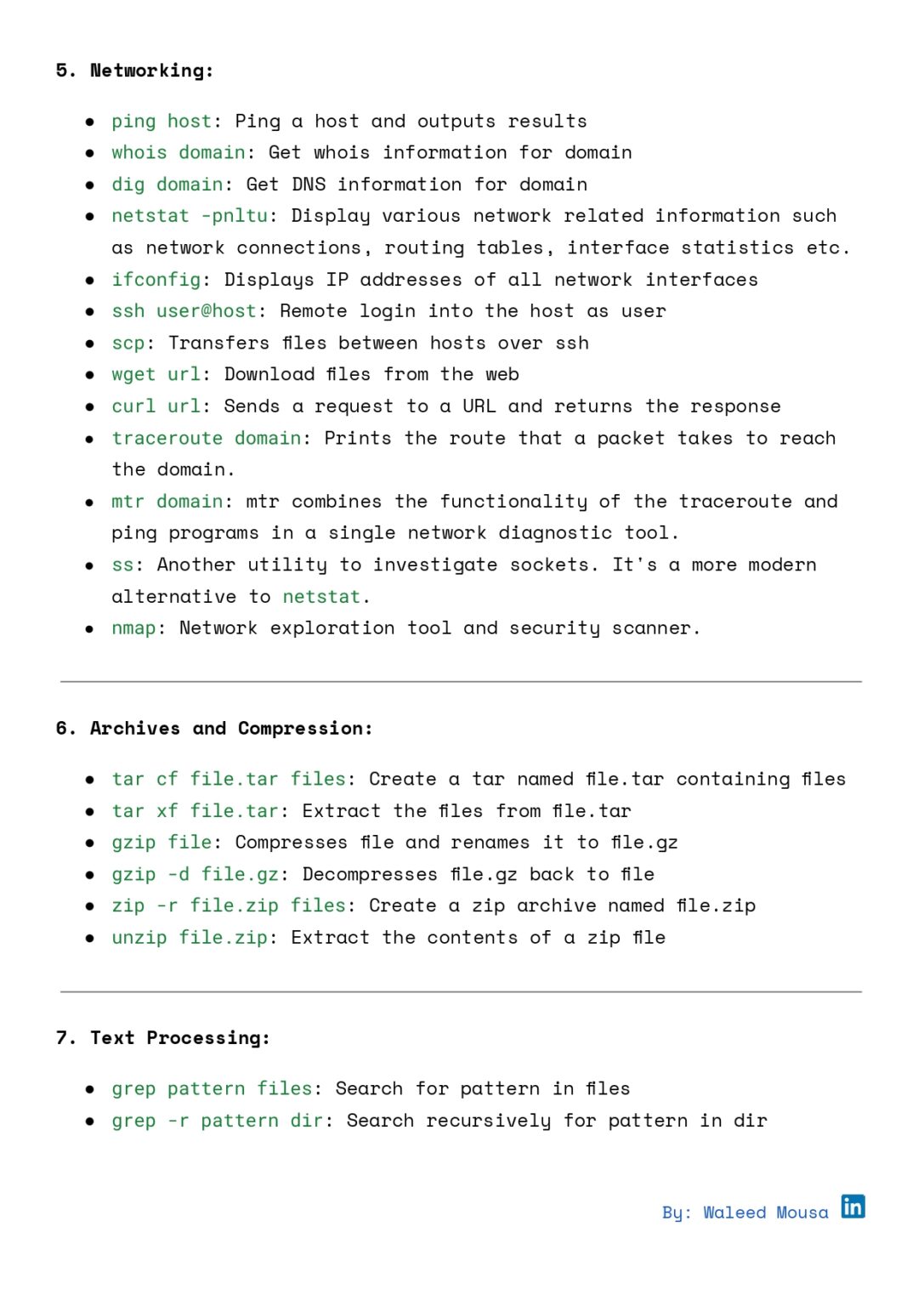 100+ Essential Linux Commands Cheat Sheet – it.connect4techs.com