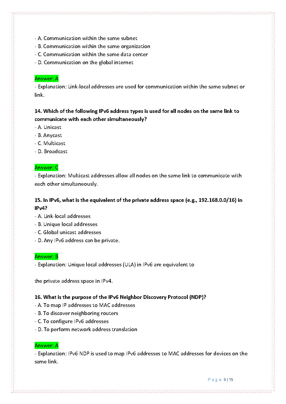 Unlock IPv6 Mastery: 47 Practice Questions & Answers PDF