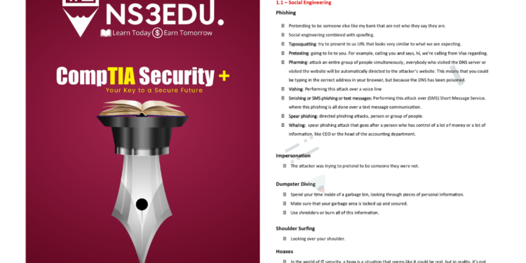 A Comprehensive Guide to CompTIA Security+ PDF