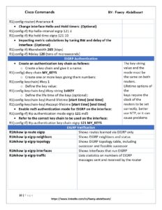 Master Cisco Networking with Our Free Commands (17-Page PDF)