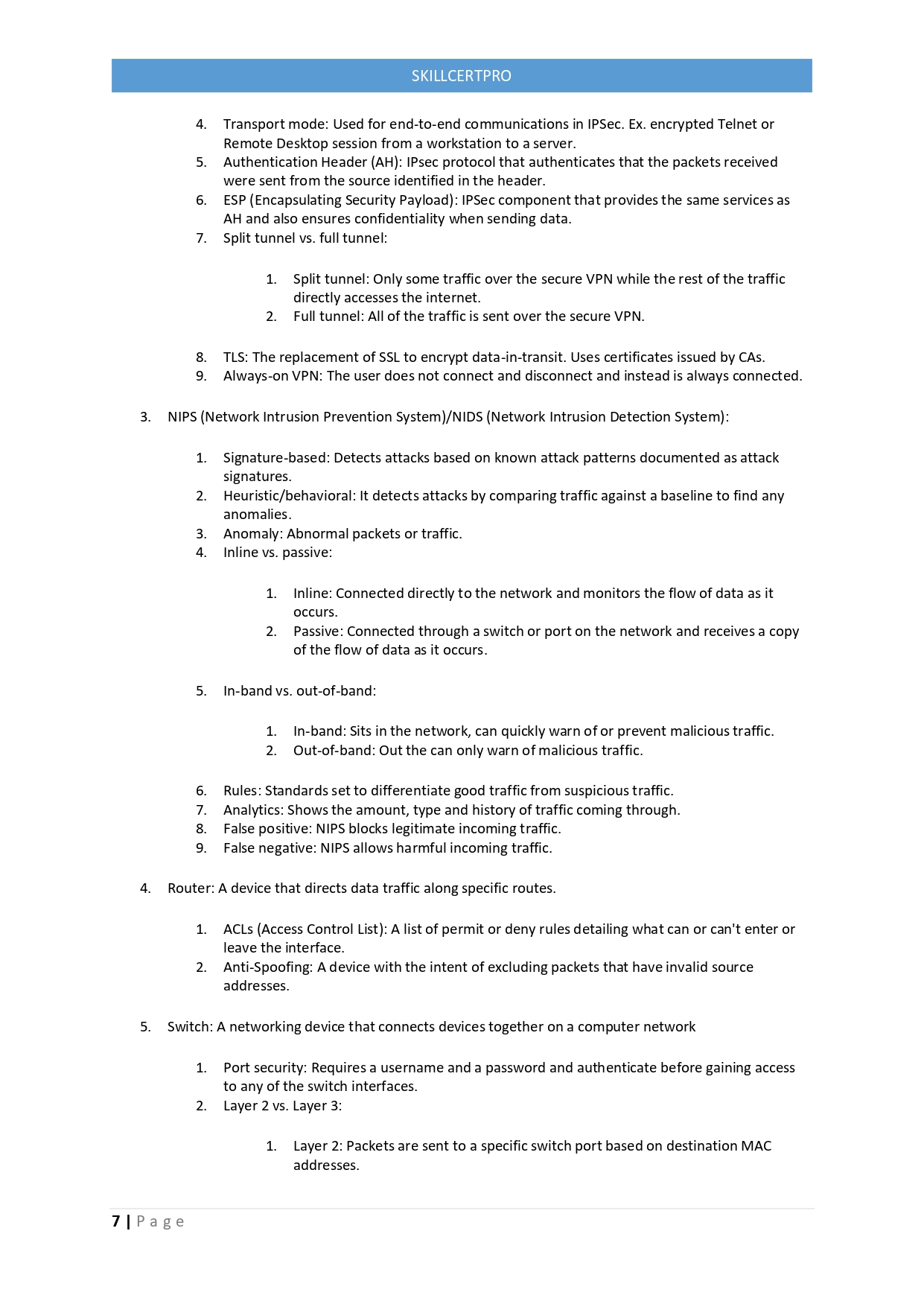 CompTIA Security+ Master Cheat Sheet PDF