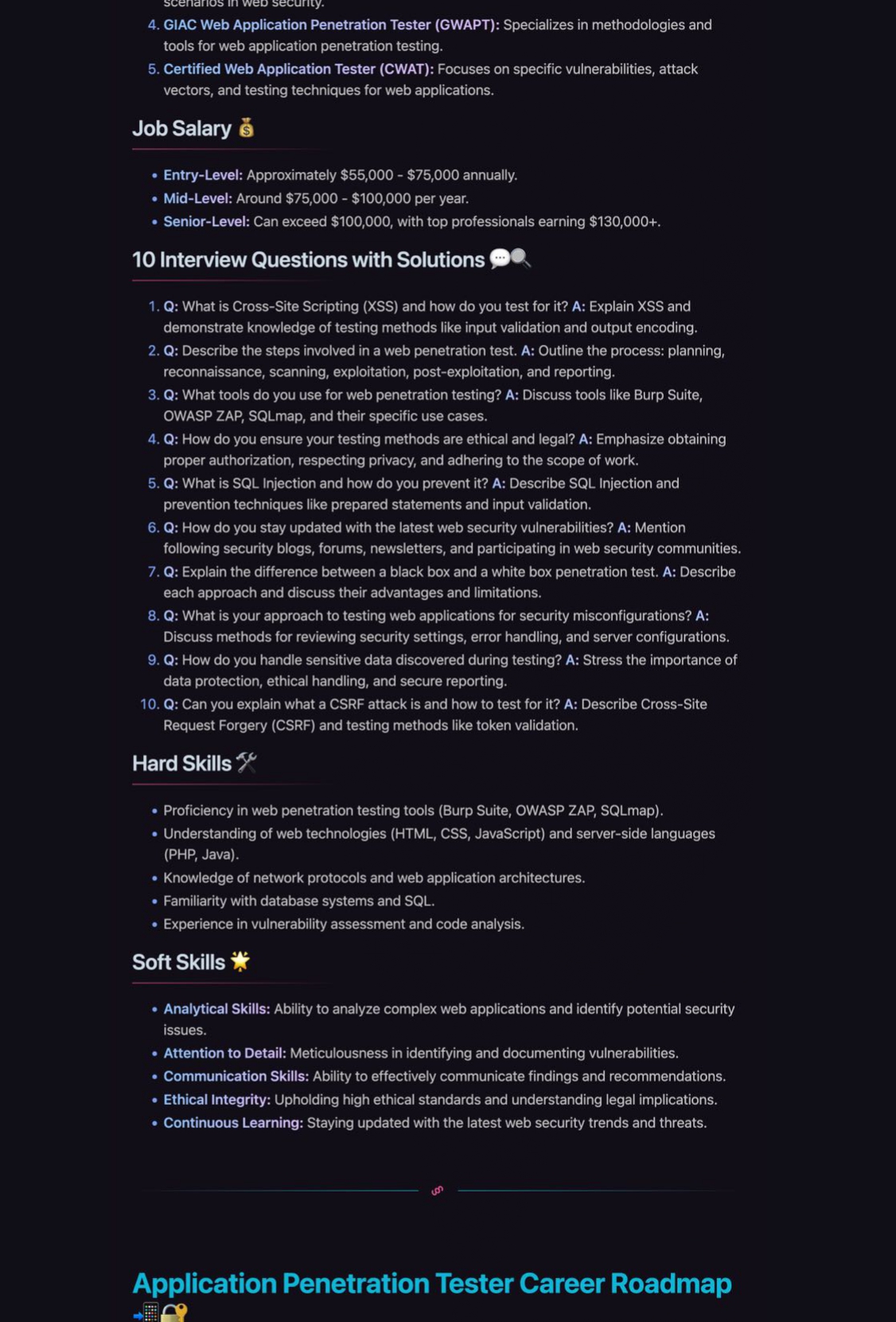 Cyber Security Career Roadmap - it.connect4techs.com