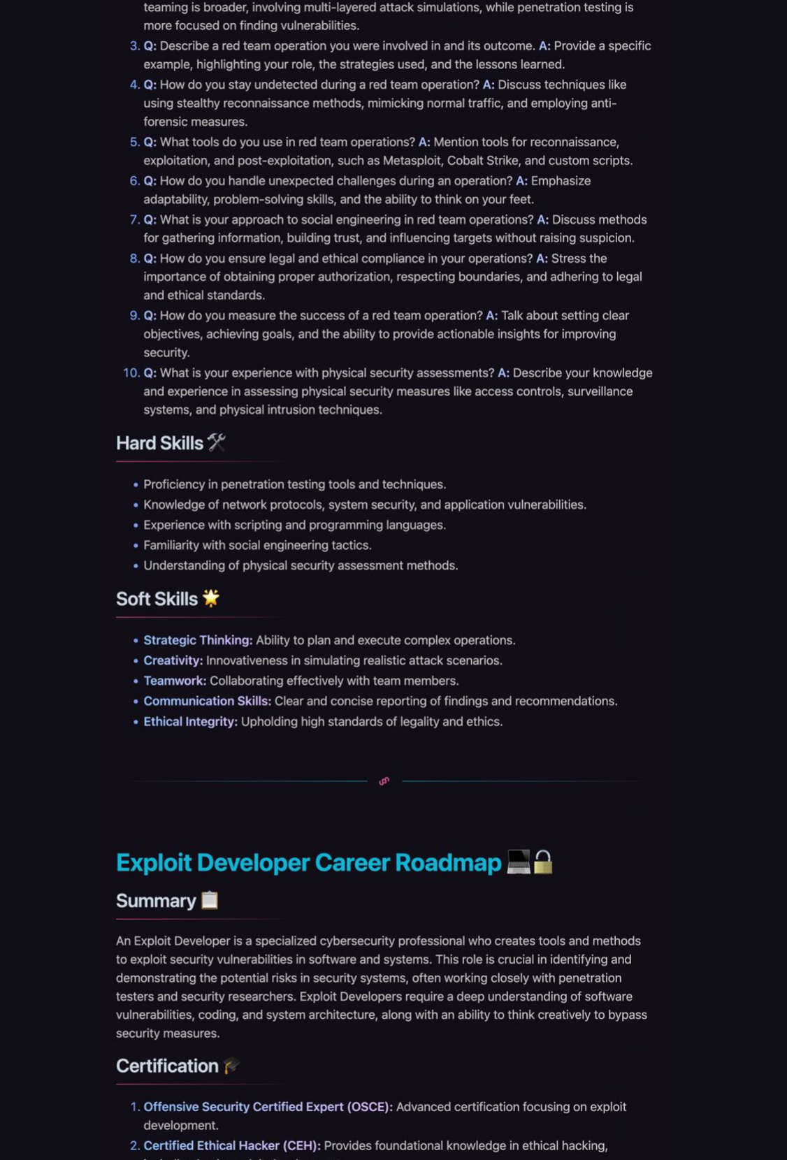 Cyber Security Career Roadmap - it.connect4techs.com
