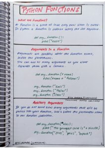 OOPs in Python with Handwritten Notes (PDF)