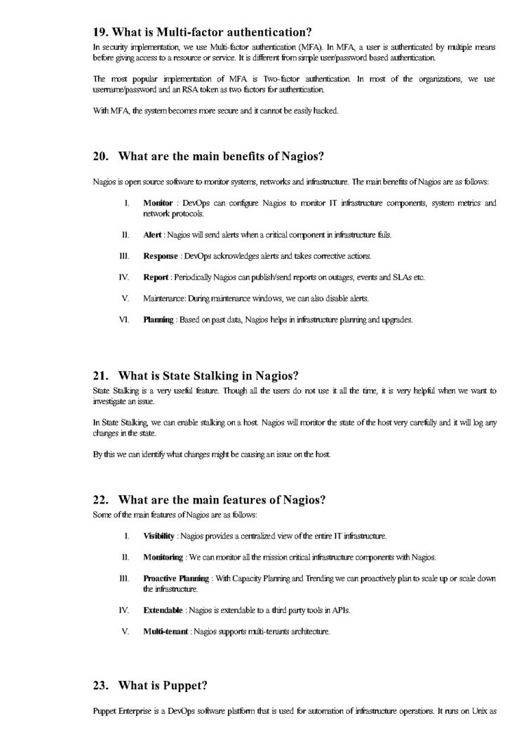 Top 200 DevOps Engineer Interview Questions and Answers PDF