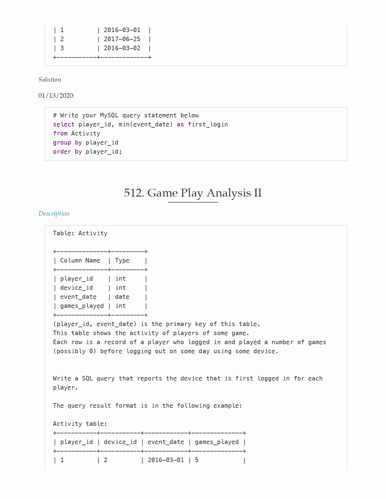LeetCode SQL PDF - it.connect4techs.com