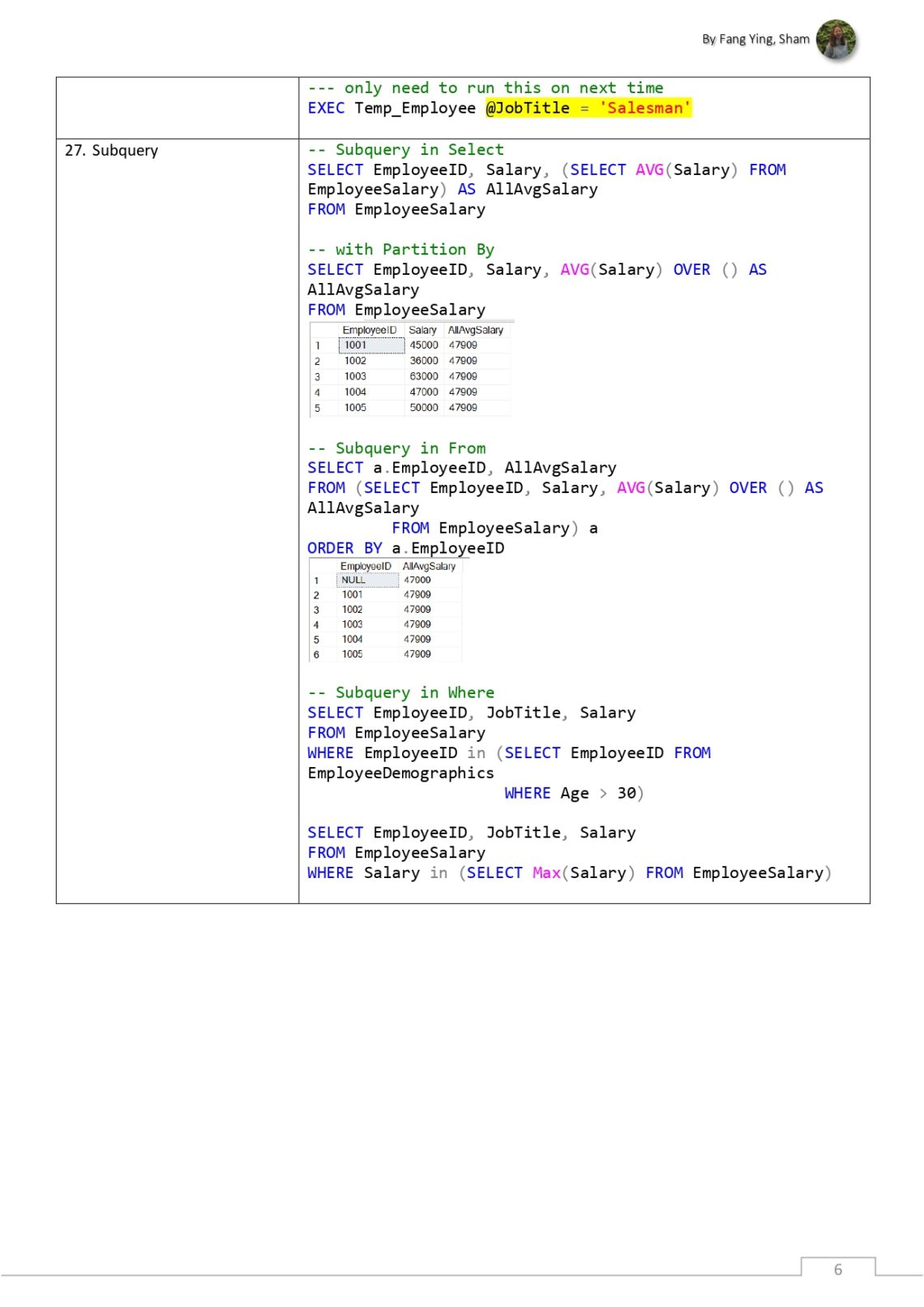 SQL Cheat Sheet Reference – it.connect4techs.com