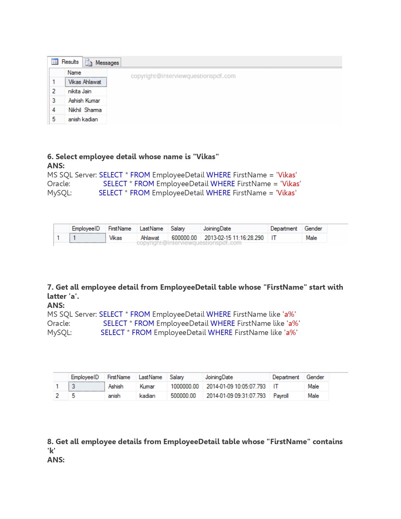 SQL Server Interview Question Answers PDF – it.connect4techs.com