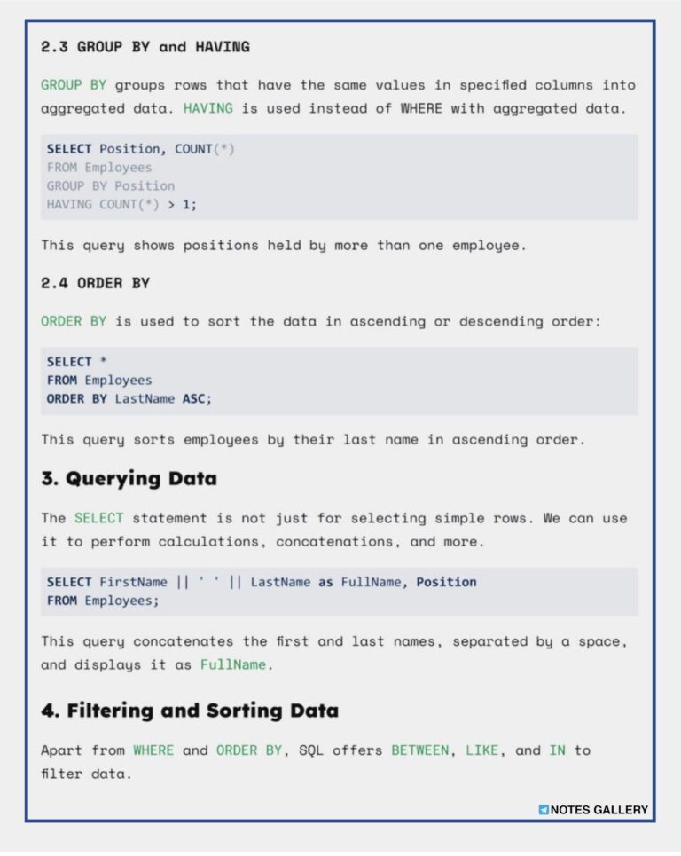 SQL for Everyone: Definitive Guide - it.connect4techs.com