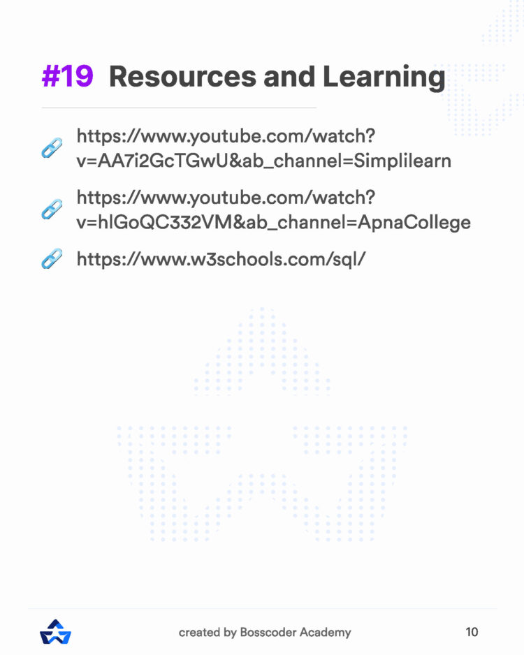 The Ultimate SQL Guide – it.connect4techs.com