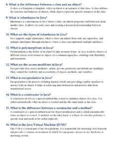 Most Asked Java Interview (100 Q&A) PDF - Connect4Techs