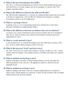 Most Asked Java Interview (100 Q&A) PDF - Connect4Techs