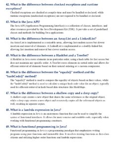 Most Asked Java Interview (100 Q&A) PDF - Connect4Techs
