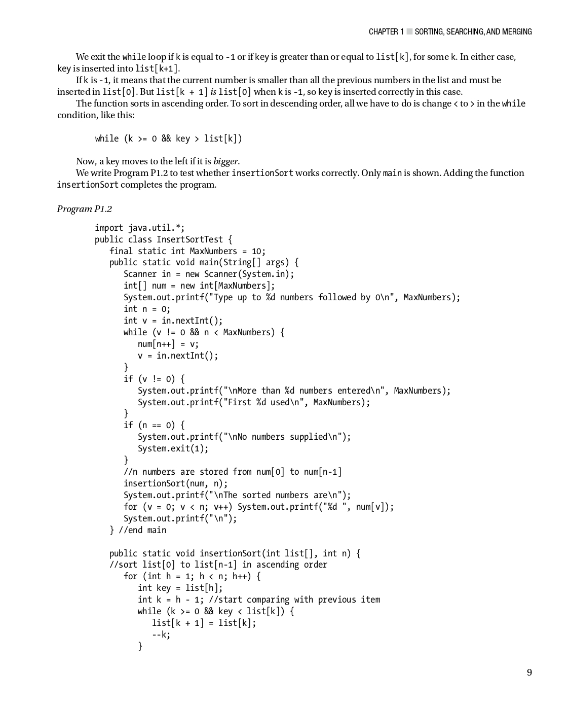 Advanced Topics in Java Core Concepts in Data Structures (PDF)