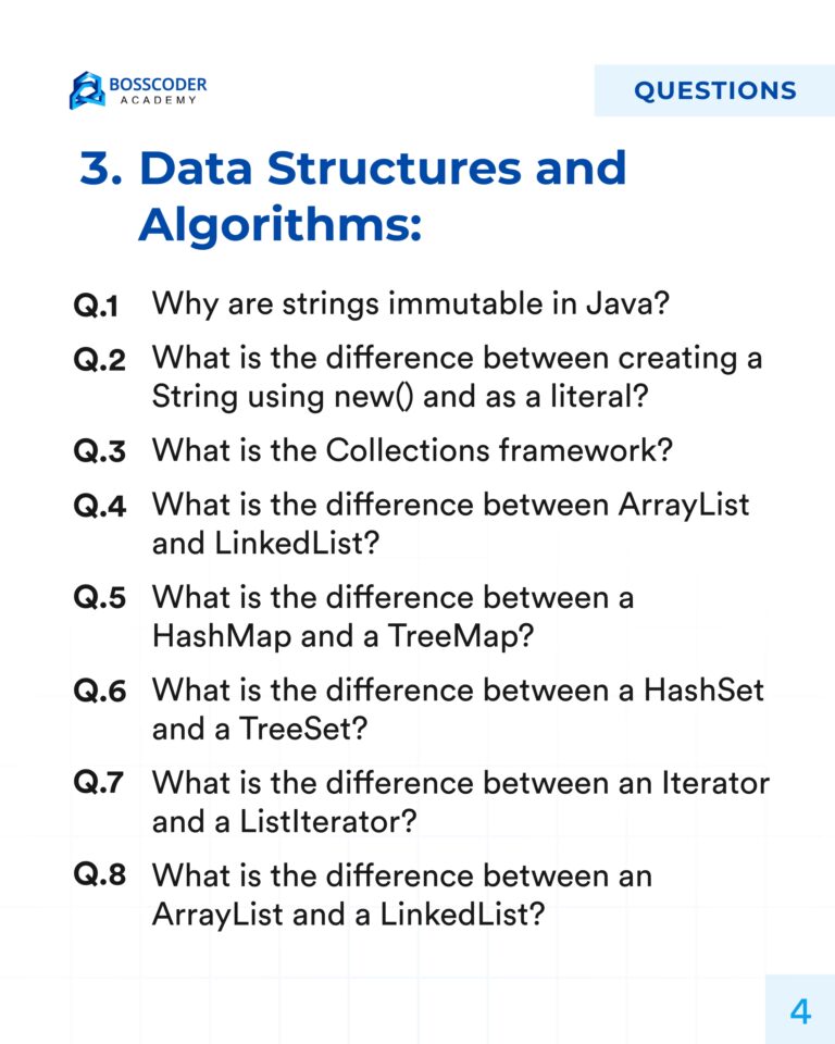 Java Questions with Answers (PDF) - Connect4Techs