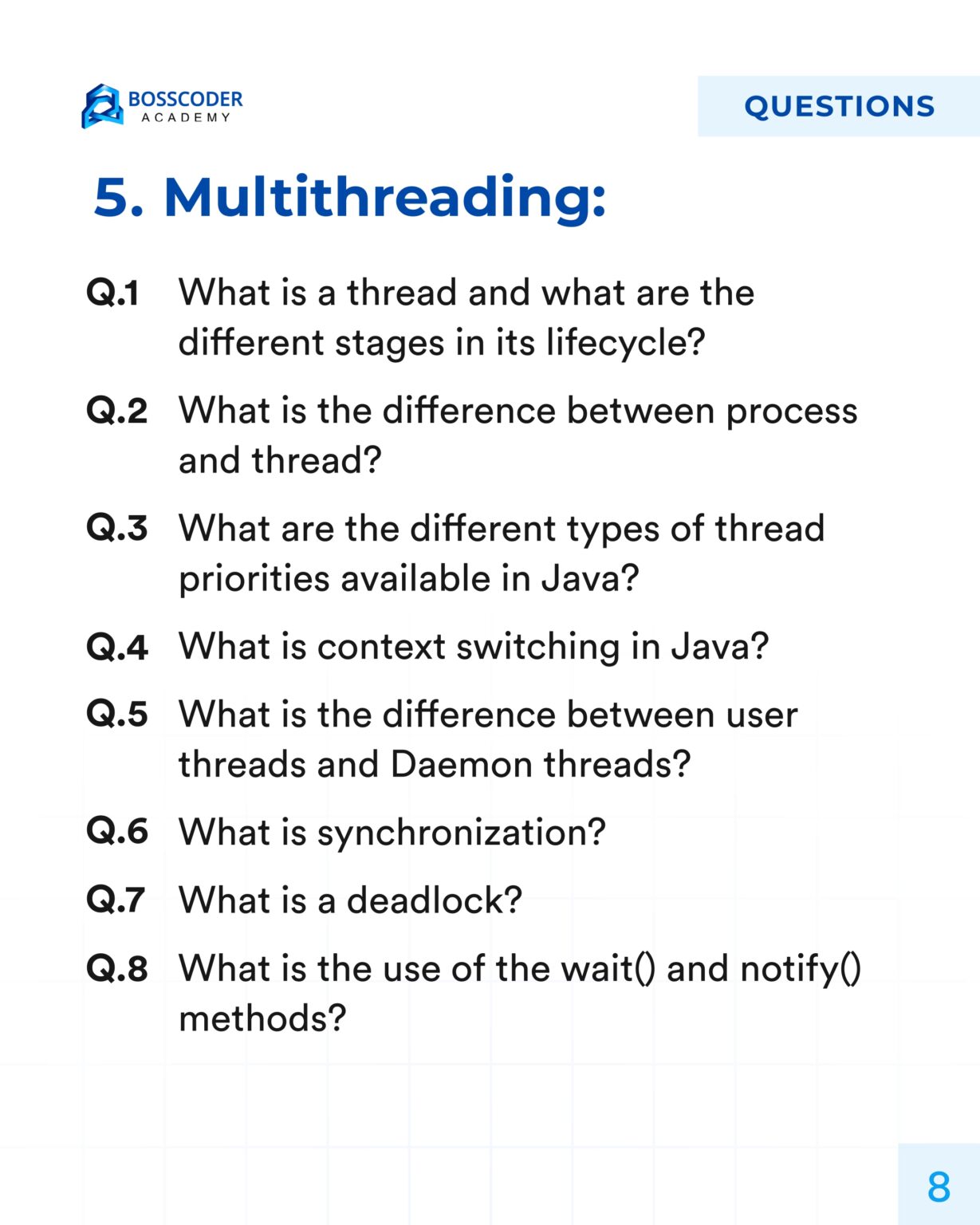 Java Questions with Answers (PDF) - Connect4Techs