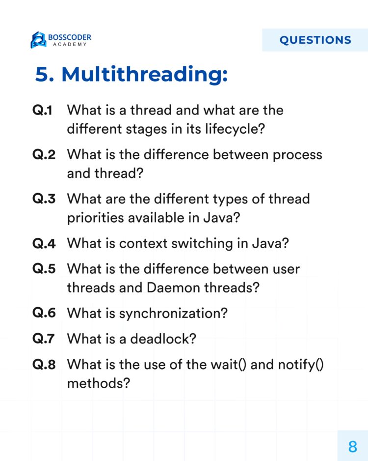 Java Questions with Answers (PDF) - Connect4Techs
