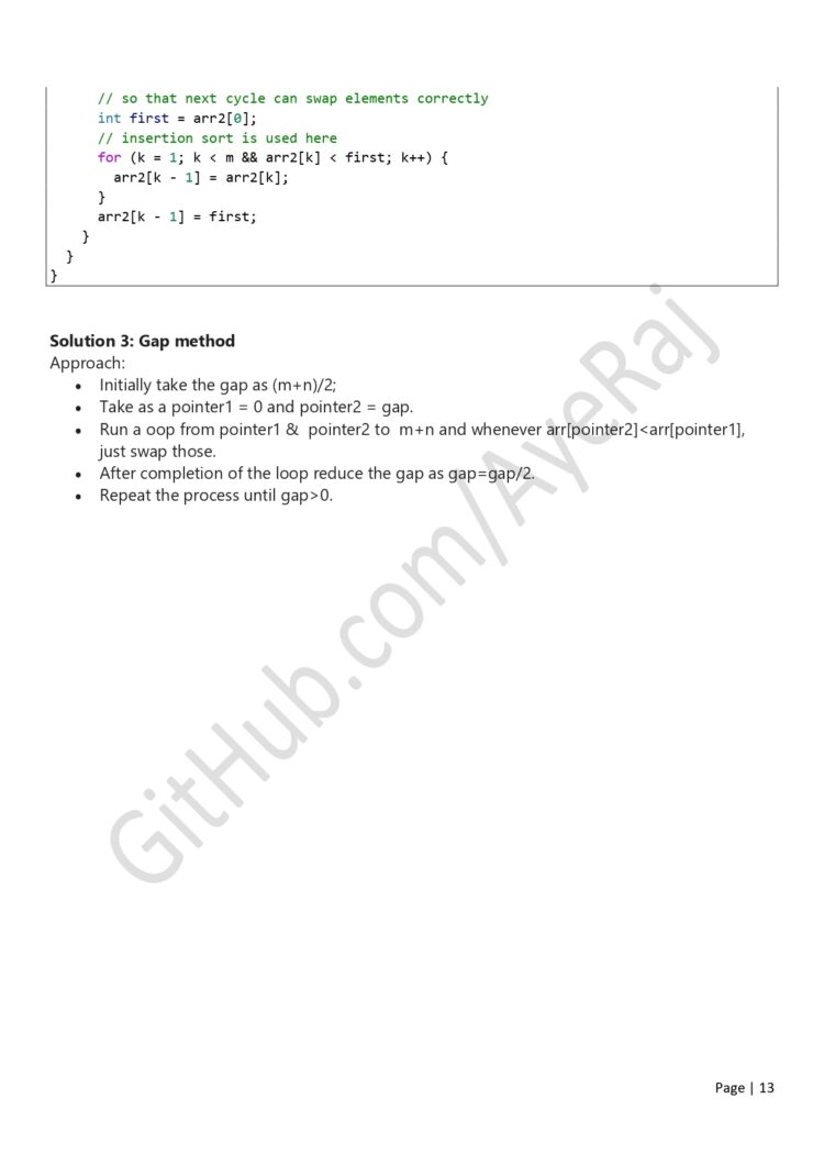 LeetCode Java Practice Solved Questions PDF