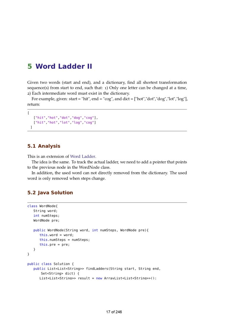 LeetCode Solutions in Java (PDF) - it.connect4techs.com