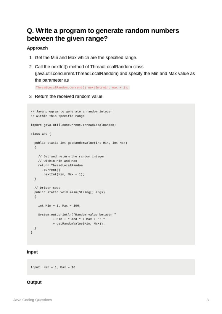 50+ Java Coding Questions Every Developer Should Practice