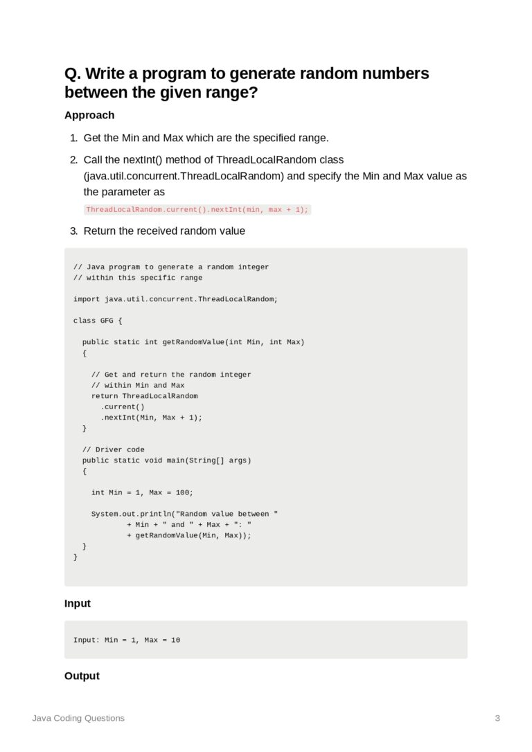 50+ Java Coding Questions Every Developer Should Practice