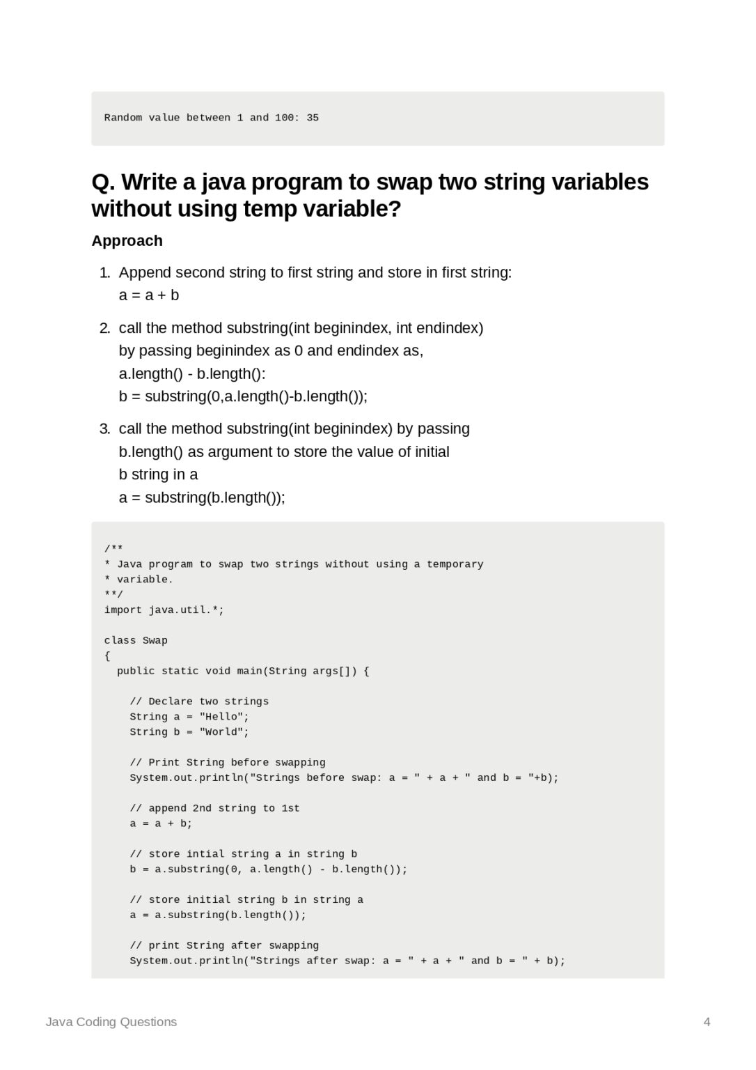 50+ Java Coding Questions Every Developer Should Practice