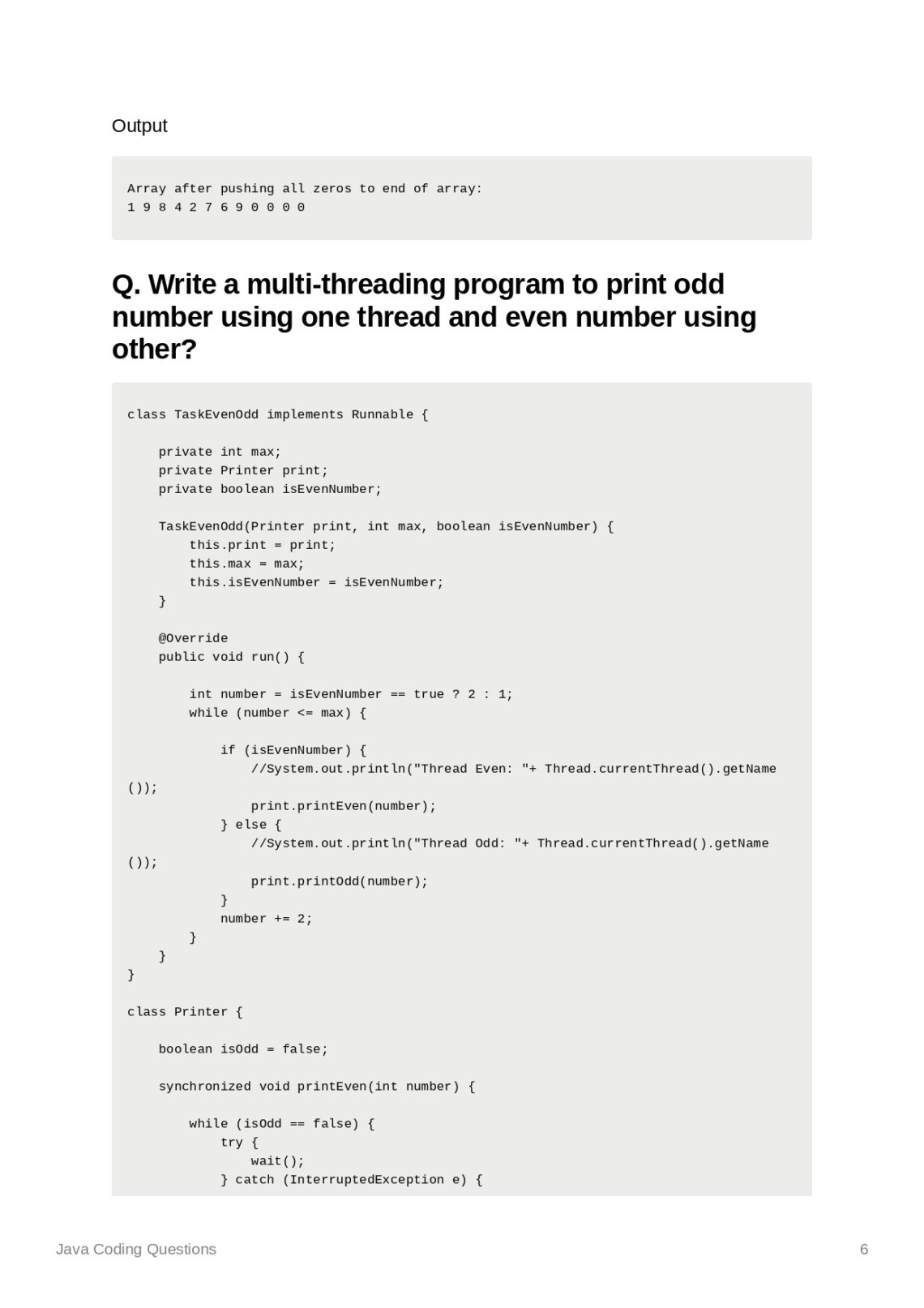 50+ Java Coding Questions Every Developer Should Practice