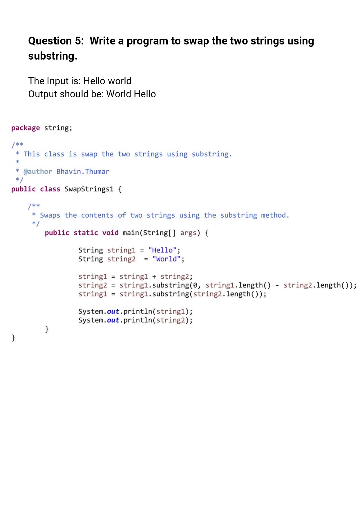 Technical Java Questions For Automation Testers Pdf