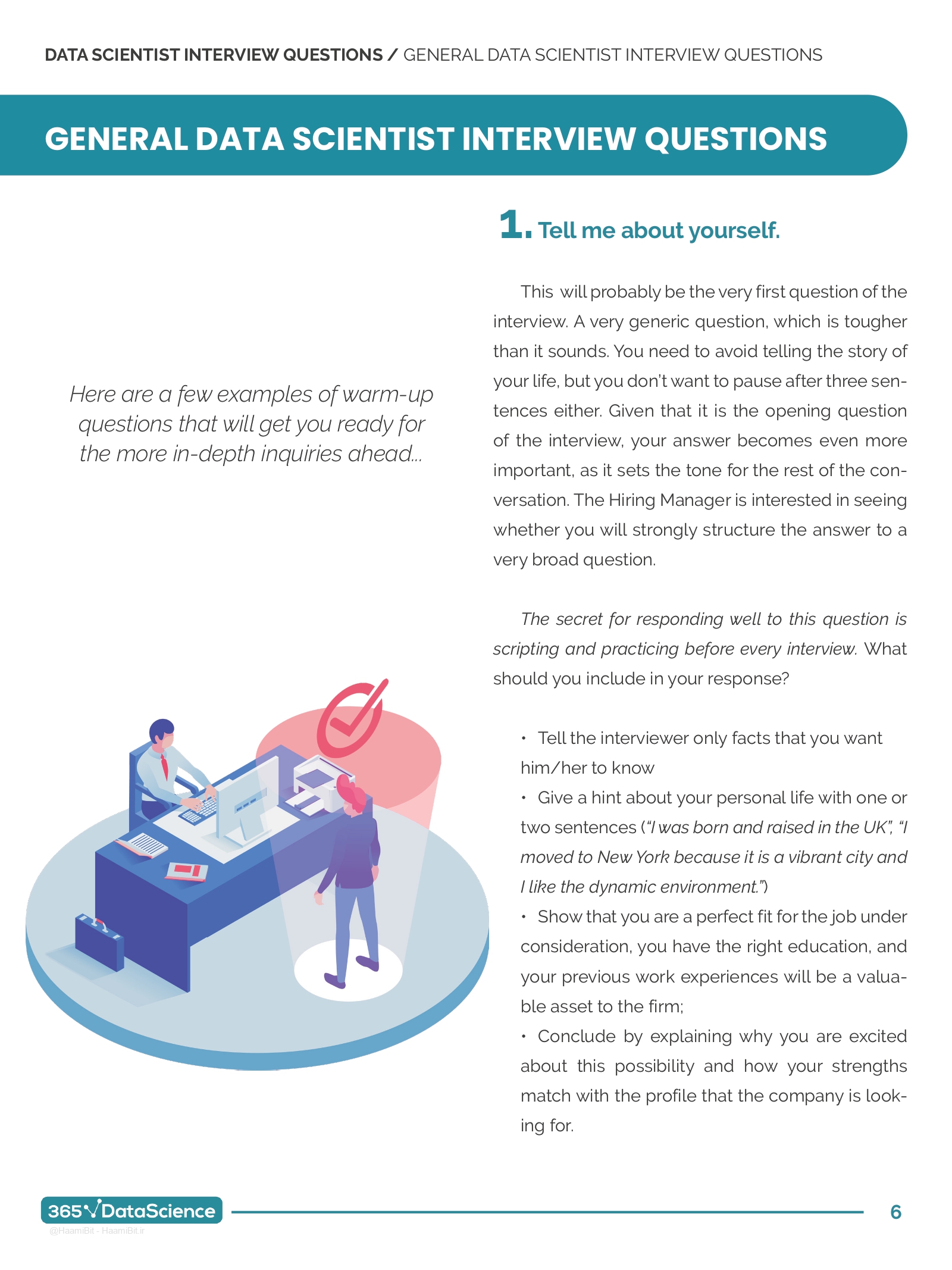164 Data Science Interview Questions & Answers PDF